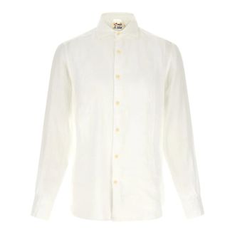 MC2 Saint Barth Homme, Chemises, Blanc, Taille: XL Pamplona Linen Shirt