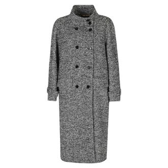 Dolce & Gabbana Zweireihiger Mantel - - Coats - Damen - Grau - S