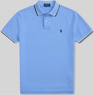 Polo Ralph Lauren Slim Fit Poloshirt aus reiner Baumwolle