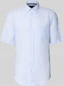 Christian Berg Regular Fit Freizeithemd aus Leinen