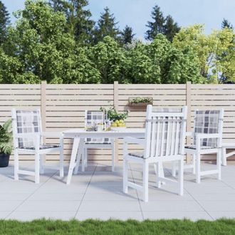 vidaXL Vidaxl - Gartenstuhlauflagen f&uuml;r Niedriglehner 4 Stk. 100x50x3 cm