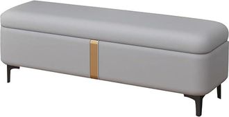 Generic Sitzbank Polsterbank Mit Stauraum Aufbewahrungsbox F&uuml;r Schlafzimmer Hocker Struktur Aus Holz Leder Aus Sitzfl&auml;che Zum Geeignet F&uuml;r Eine Vielzahl Von A