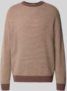 Drykorn Relaxed Fit Strickpullover mit Streifen-Muster Modell NEELIO