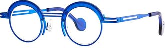Theo Blush - - Accessories - unisex - Blau - 39 MM