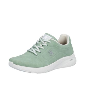 Rieker Sneaker RIEKER, Damen, Gr. 36, mint, Textil, Basic, Schuhe Sneaker, Schn&uuml;rschuh, Freizeitschuh, Halbschuh mit leichter Laufsohle