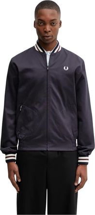 Fred Perry Homme, Vestes, Bleu, Taille: XL Bomber Vestes