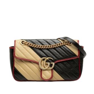 Gucci Sac bandouli&egrave;re matelass&eacute; vintage doccasion - Femme - Pre-owned - Multicolore - Taille: ONE Size
