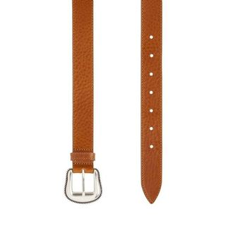 Saison 1865 Ledergürtel - Braun