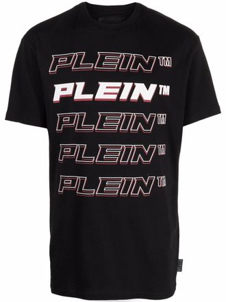 Philipp Plein t-shirt &agrave; logo Plein - Noir