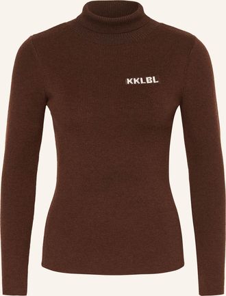 Karo Kauer Karo Kauer Rollkragenpullover braun