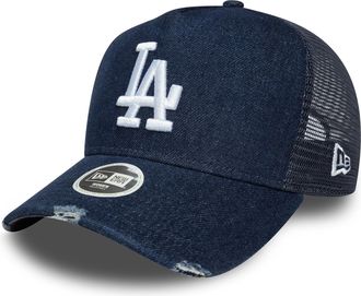 New Era MLB A-Frame Denim Trucker Cap Los Angeles Dodgers