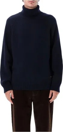 Filson Homme, Pulls, Bleu, Taille: L Pull &agrave; col roul&eacute;