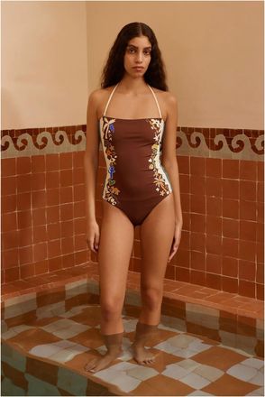 Alemais Maillot 1 Pi&egrave;ce Maroc Fibres Recycl&eacute;es Al&eacute;mais