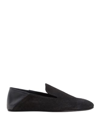 8 by YOOX SUEDE LEATHER FLAT SLIPPER