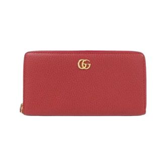 Gucci Portefeuille Long en Cuir Petit Marmont Pre-owned - Homme - Pre-owned - Rouge - Taille: ONE Size