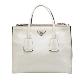 Prada Pre-owned Vintage Satchel - - Pre-owned - Damen - Wei&szlig; - ONE SIZE