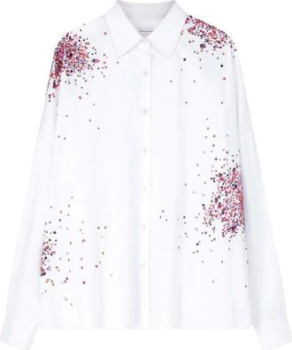 Dries Van Noten Femme, Blouses et Chemises, Blanc, Taille: 38 FR Chemises