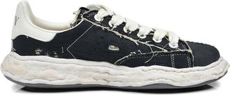 Miharayasuhiro Charles OG Sole Ripped-canvas Sneakers