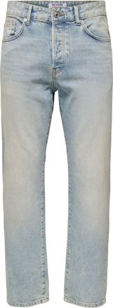 Only & Sons Male Normal geschnitten Jeans ONSEDGE Mittlere Taille Gerade geschnitten Jeans