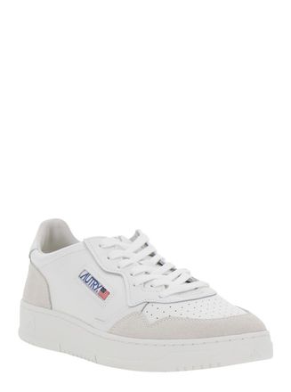 Autry Mens Leather Sneakers White Trainers