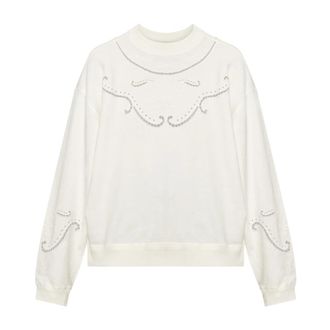 Isabel Marant Damen, Sweatshirts & Hoodies, Wei&szlig;, XSGr&ouml;&szlig;e