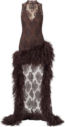 Giuseppe Di Morabito Langes Kleid - - Dresses - Damen - Braun - S