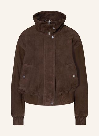 Reiss Reiss Lederblouson Cara braun