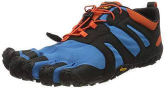 Vibram Fivefingers FiveFingers V-Trail 2.0 Chaussures de trail et de running pour homme, bleu/orange, 9.5-10