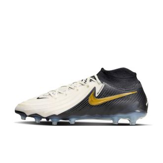 Nike Nike Herren Phantom Luna Ii Elite Ag-Pro Fu&szlig;ballschuhe, White/Black-MTLC Gold Coin, 37.5 EU
