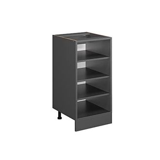 Vicco Etag&egrave;re de Cuisine R-Line, Anthracite/Anthracite, 40 cm sans Plan de Travail
