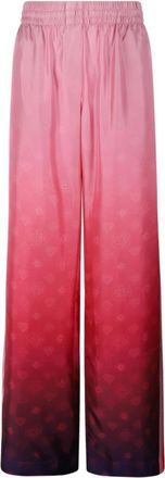 Casablanca Femme, Pantalons, Multicolore, Taille: 42 FR Pink Gradient Side Stripe Pantalons