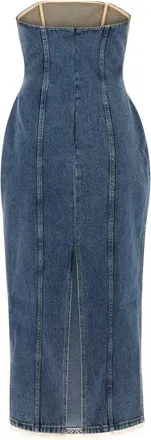 Magda Butrym Darkblue Exterior: Cotton Abiti Dress