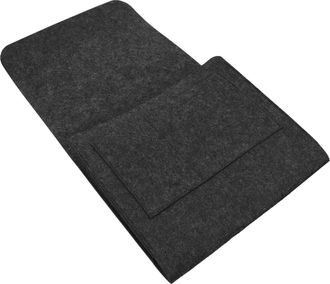 DOITOOL Filz Bettorganizer Hängend mit Mehreren Taschen Aufbewahrungstasche für Handy Fernbedienung Bücher für Schlafzimmer Sofa und Schreibtisch Tragbar Dunk