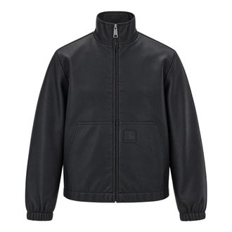 Carhartt Work in Progress Lederjacke - - Jackets - Damen - Schwarzk - XS