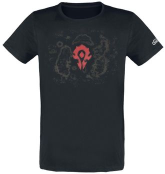 World of Warcraft Azeroth Horde Männer T-Shirt schwarz XL