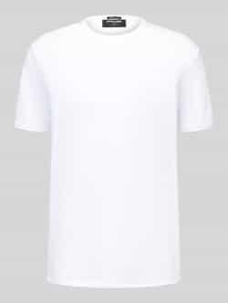 Strellson T-Shirt mit leicht abgerundetem Saum