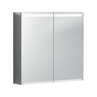 Keramag Keramag - Geberit Option Armoire de toilette avec &eacute;clairage, deux portes