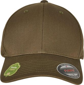 Flexfit Unisex-Adult Organic Cotton Baseball Cap, Burnt Olive, L/XL, 6277OC