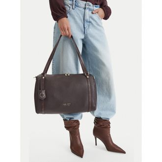 Nine West Handtasche Nine West CEO-STATE RHYTHM-LDA9529 Dunkelbraun