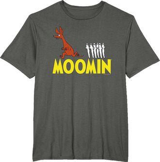Moomin Mumin Sniff Running From The Spooky Hattifatteners T-Shirt