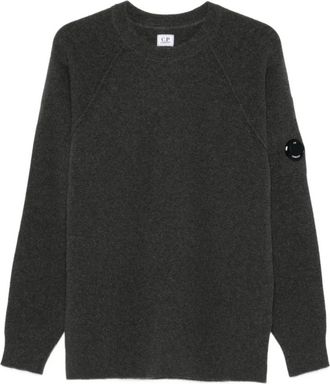 C.P. Company C.p. Company, Homme, Pulls, Gris, Taille: S Pull ras du cou