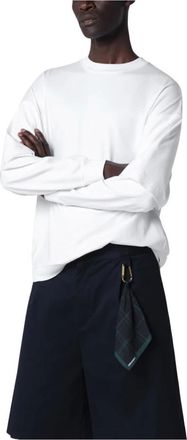 Darkpark Darkpark, Homme, Tops, Blanc, Taille: S Troy Double Sleeve Tee