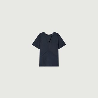 SOEUR BLOUSE EMBRUN BLEUE