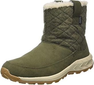 Jack Wolfskin Femme QUEENSTOWN TEXAPORE BOOT W Chaussure de Trail, Khaki / Gris, 35.5 EU