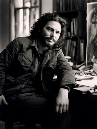 Generic Ernesto Che Guevara am Tisch | Poster | Wandkunst | Wohnkultur |