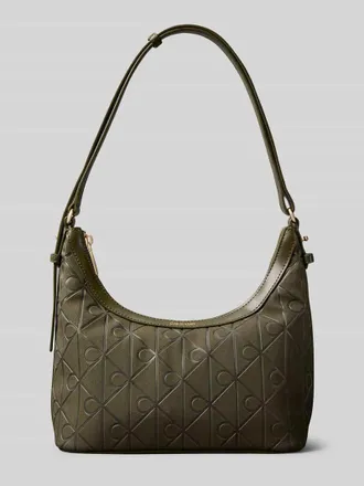 Calvin Klein Henkeltasche mit Logo-Pr&auml;gung