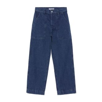 Maison Kitsun&eacute; Indigo Workwear Denim Jeans - - Jeans - Herren - Blau - W32