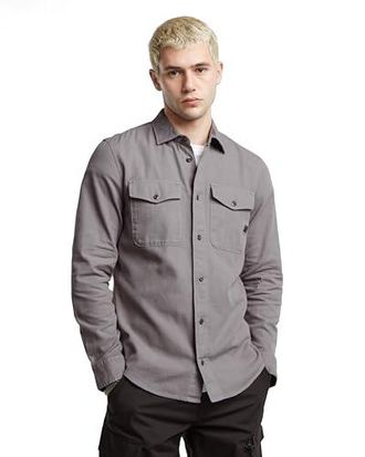G-Star Homme Chemise Marine Slim, Gris (grey alloy gd D24963-D454-G493), L