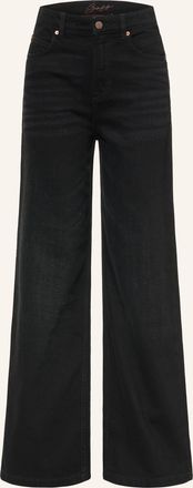 HUGO BOSS Wide Leg Jeans Marlene schwarz
