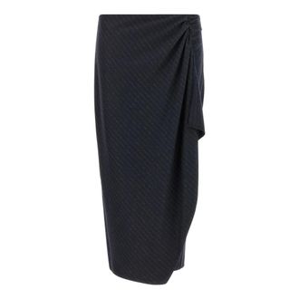 Pinko Pinko, Femme, Jupes, Bleu, Taille: 38 FR Capena Skirt